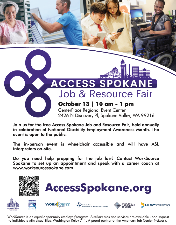 Access Job Fair – WorkSource Spokane